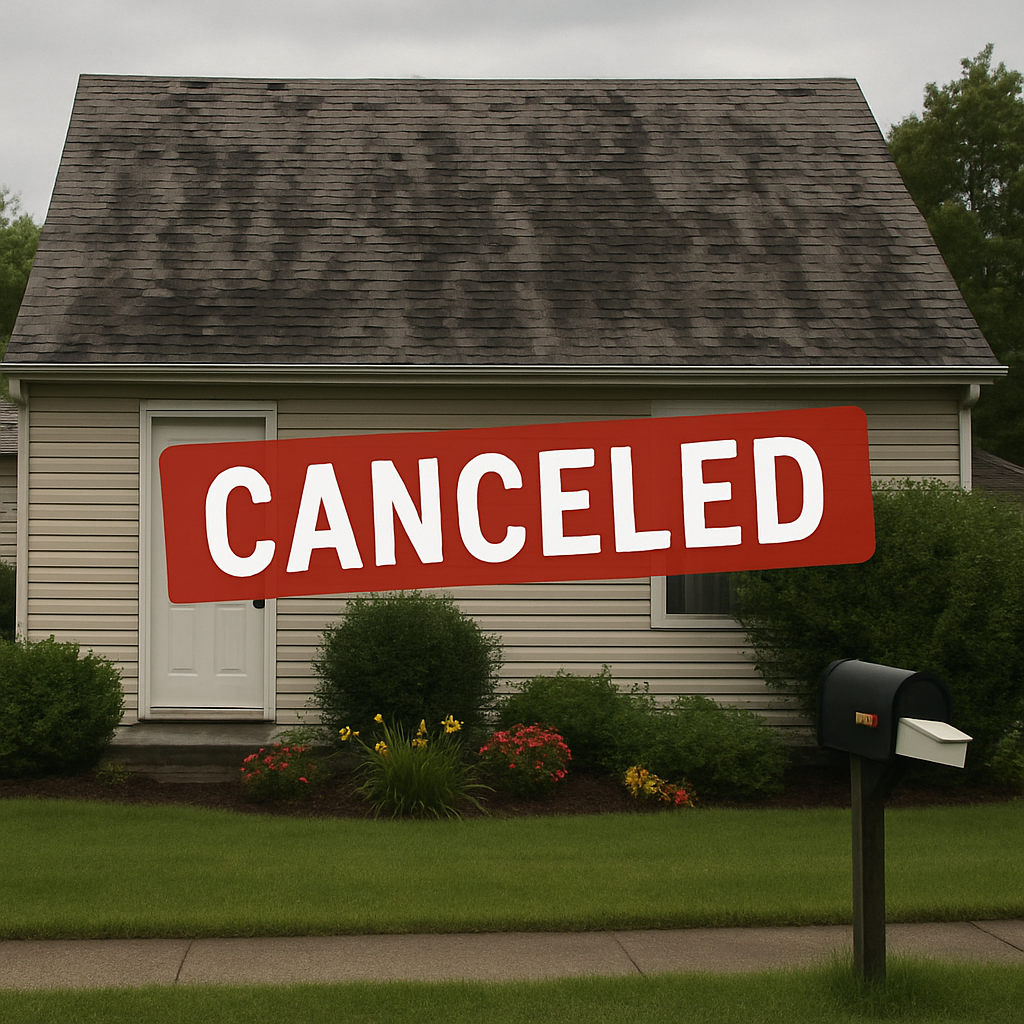 Homeowners Insurance Cancelled Because Of Roof